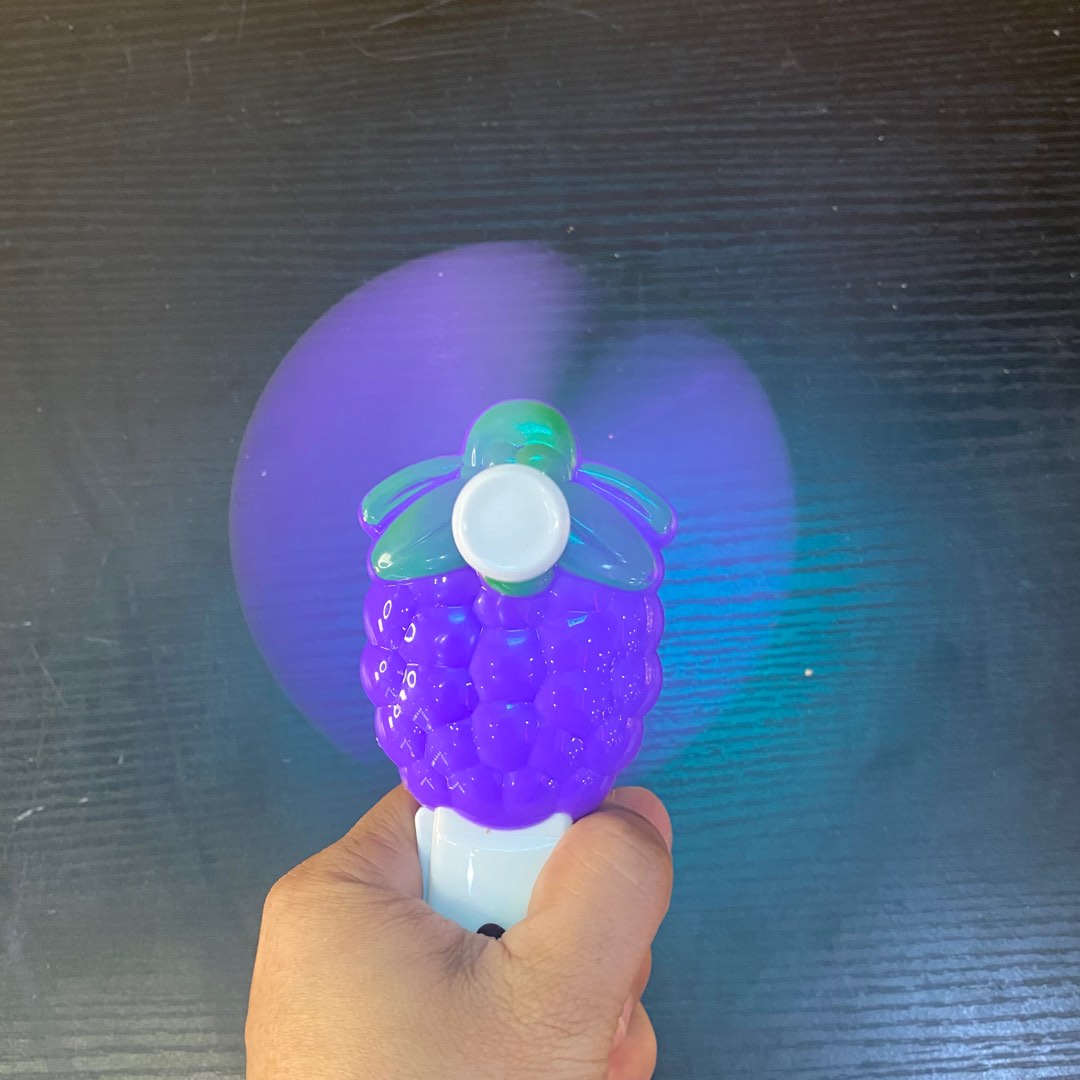 Handheld Mini Fan Fruit Shape(Grapes Purple)74329007, Furniture & Home ...