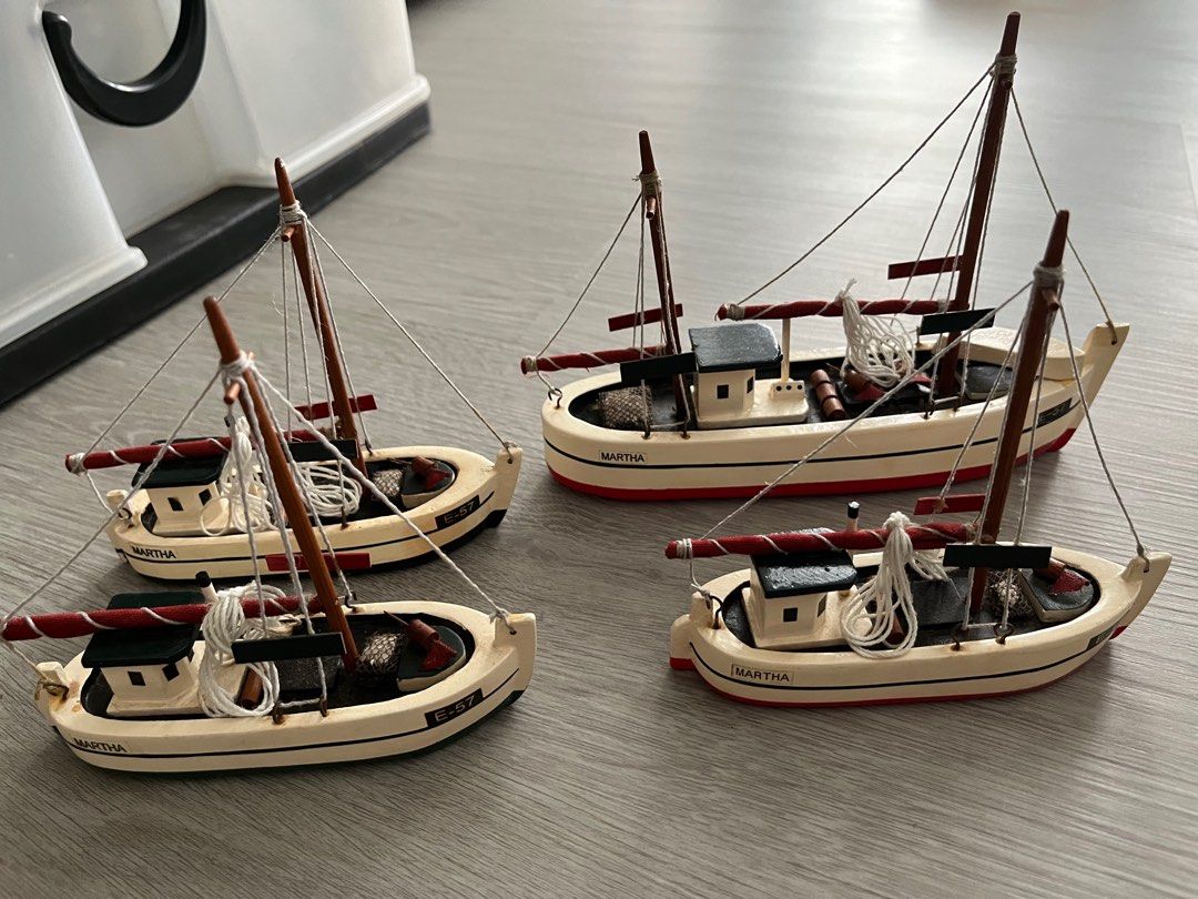 Handmade boat displays, Furniture & Home Living, Home Decor, Other Home ...