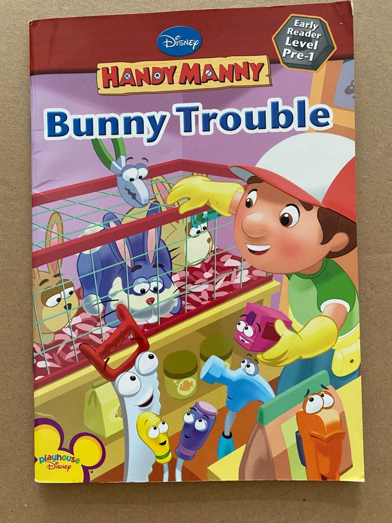 HANDY MANNY Bunny Trouble, Hobbies & Toys, Books & Magazines, Children ...
