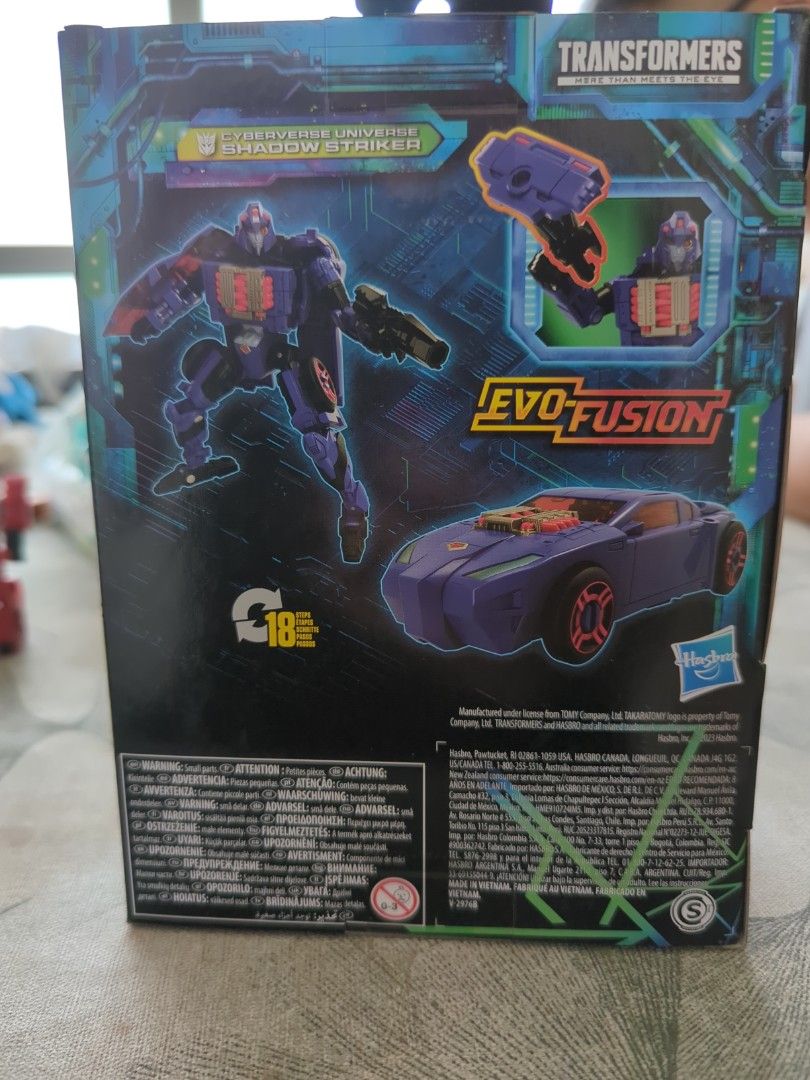 Hasbro Transformer Legacy Evolution Shadow Striker, Hobbies & Toys, Toys & Games on Carousell