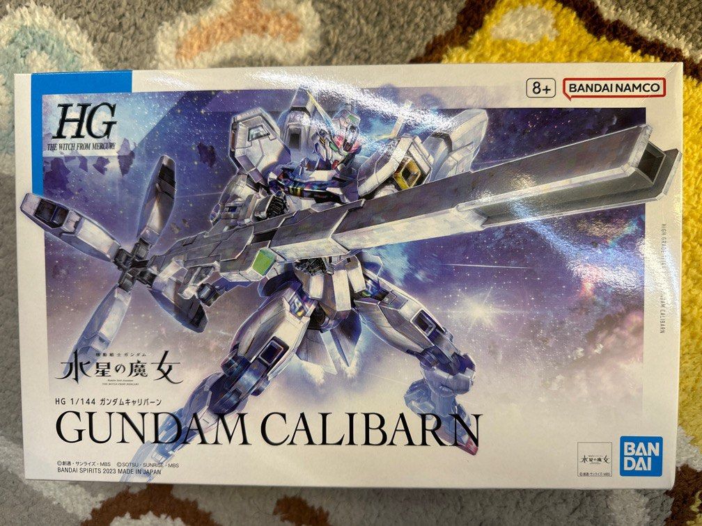 HG 1/144 X-EX01 gundam calibarn 異靈高達, 興趣及遊戲, 玩具 & 遊戲類 - Carousell