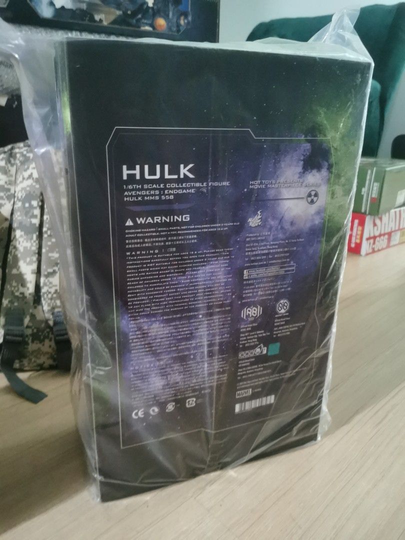 Hot Toys MMS558 Hulk, Hobbies & Toys, Toys & Games on Carousell