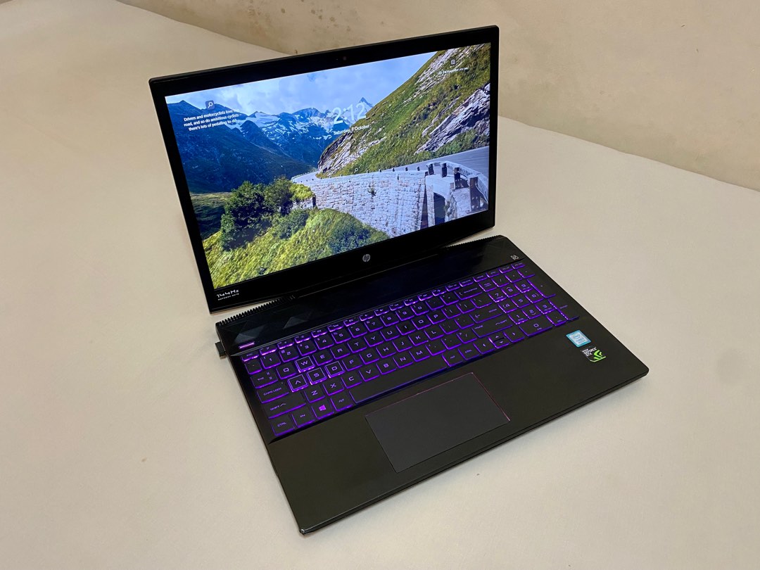 HP gaming pavilion laptop | intel i7 | Nvidia GTX graphics | 144hz ...
