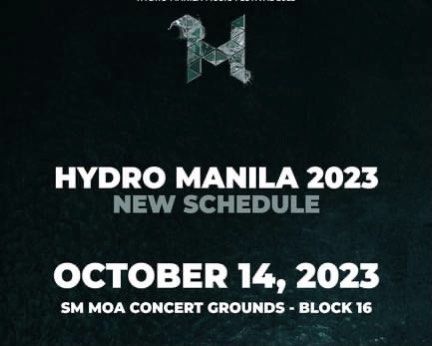 HYDRO MANILA MUSIC FESTIVAL OCT. 14, 2023, Tickets & Vouchers, Event ...
