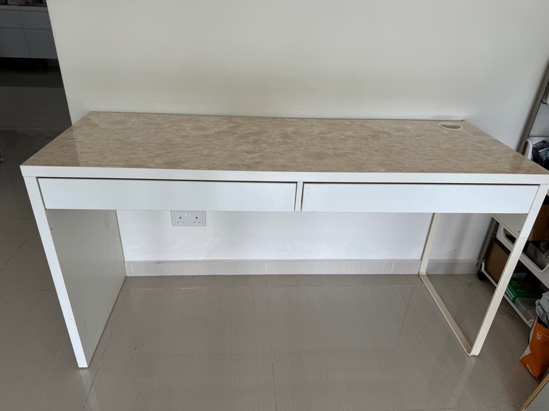 IKEA Study Table, Furniture & Home Living, Furniture, Tables & Sets on ...