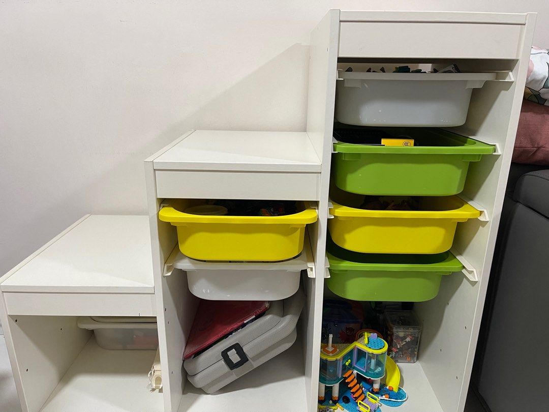 Ikea Trofast Storage, Furniture & Home Living, Furniture, Shelves ...