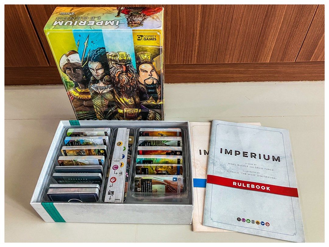Imperium Legends deck building game, Hobbies & Toys, Toys & Games on Carousell