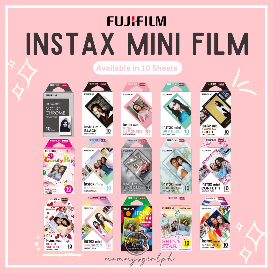 INSTAX MINI DESIGN FILM, Photography, Photography Accessories, Other ...