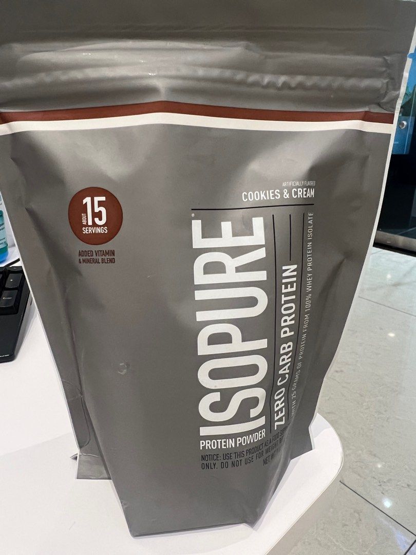 Isopure Protein Powder, Health & Nutrition, Health Supplements, Sports ...