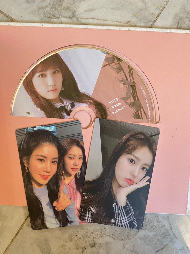 IZONE 1ST MINI ALBUM COLORIZ Unsealed with Hyewon, Hyewon + Eunbi ...