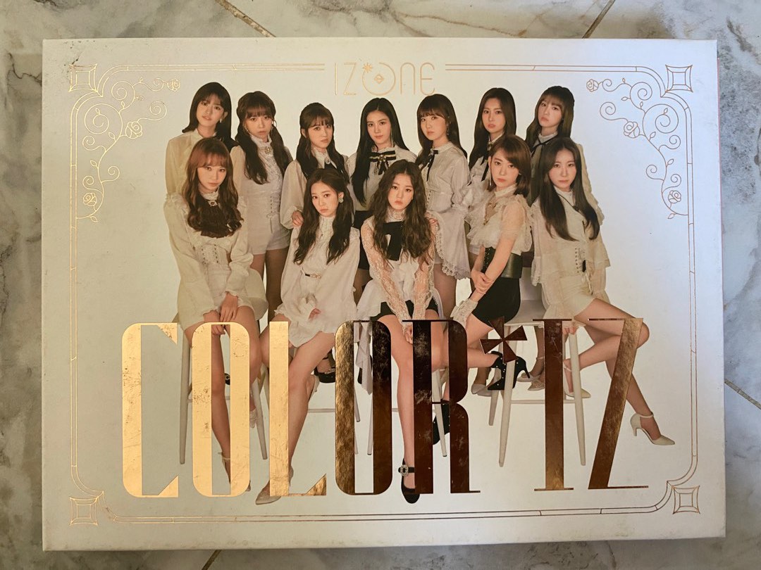 Izone 1st Mini Album Coloriz Unsealed With Hyewon Hyewon Eunbi Photocard Hobbies And Toys