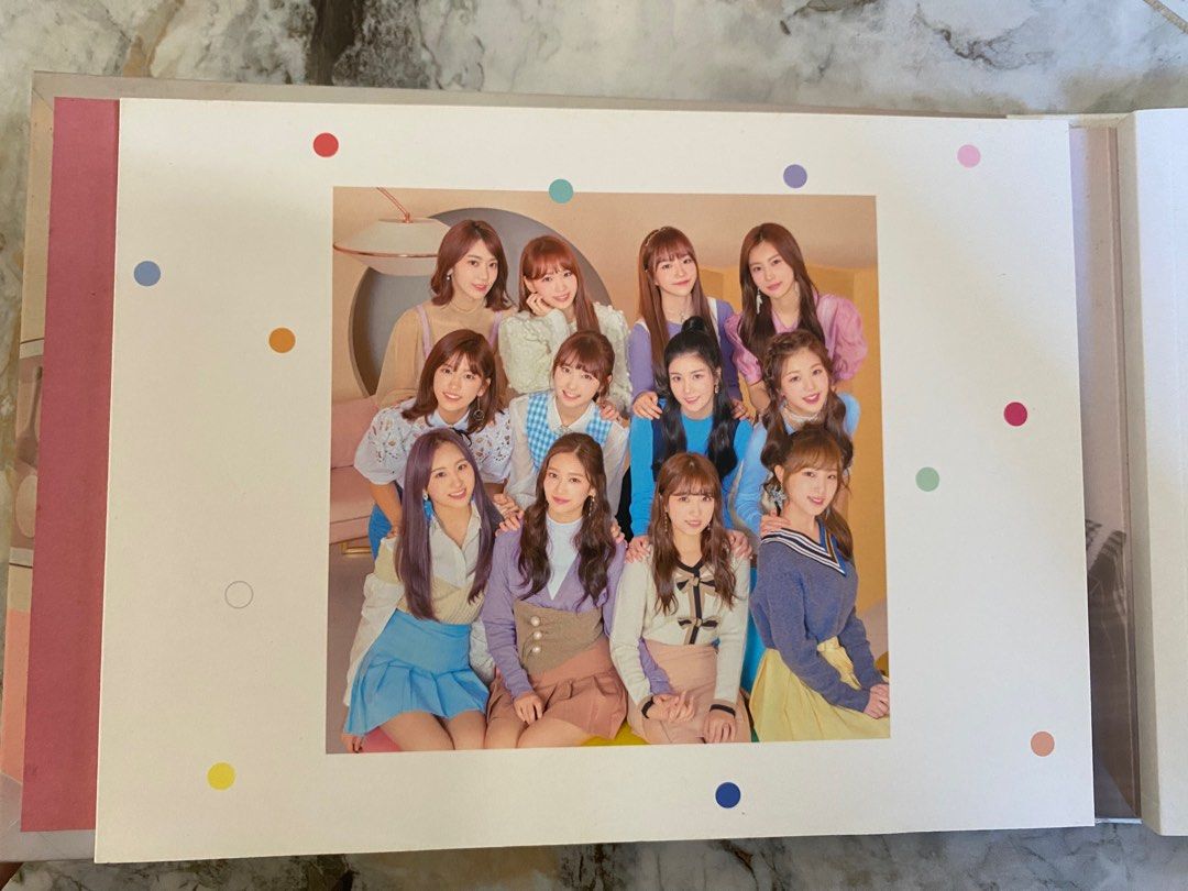 IZONE COLOR IZ 1ST MINI ALBUM Unsealed with Minju, Hitomi+Chaeyeon ...