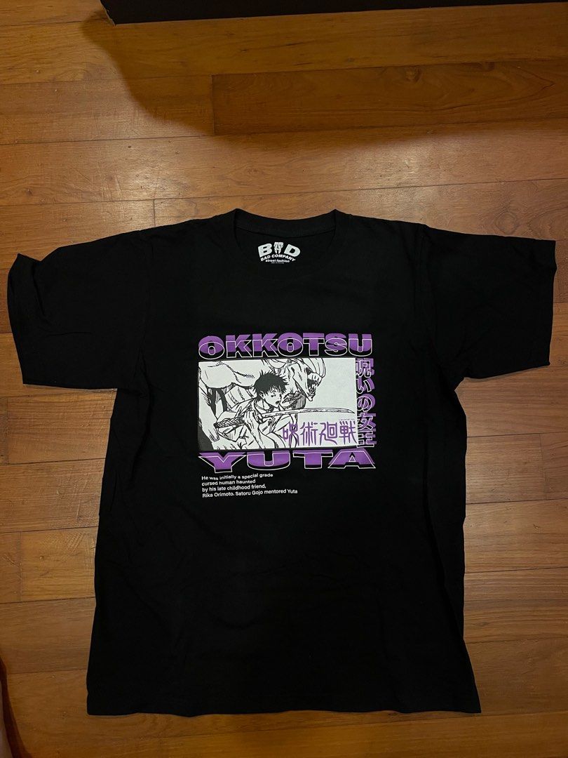 jjk Yuta graphic tshirt, Men's Fashion, Tops & Sets, Tshirts & Polo ...