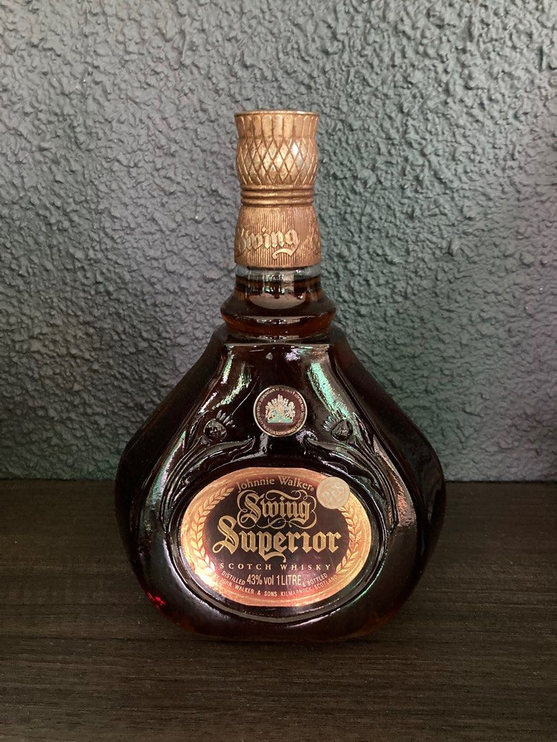 Johnnie Walker Swing Superior 1L, Food & Drinks, Alcoholic Beverages on ...