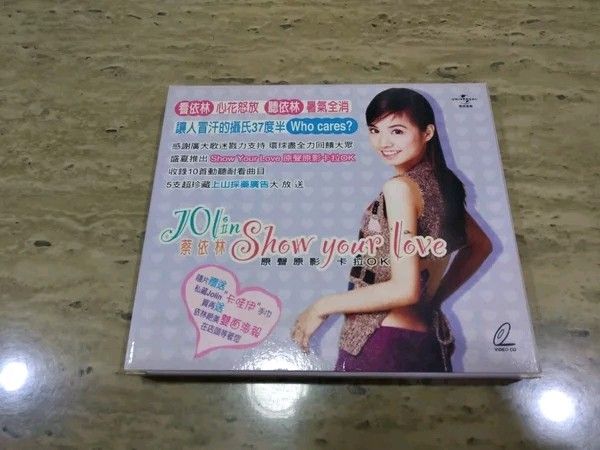Jolin Tsai - Show Your Love MV VCD, Musik & Media, CD, DVD & Lainnya di Carousell