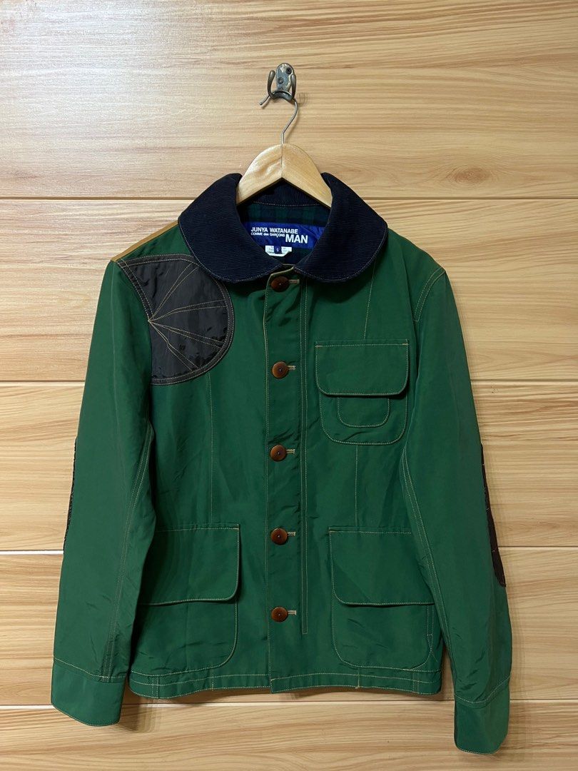 Junya Watanabe x Comme des Garcons Coverall Elbow Patch Jacket, Men's ...