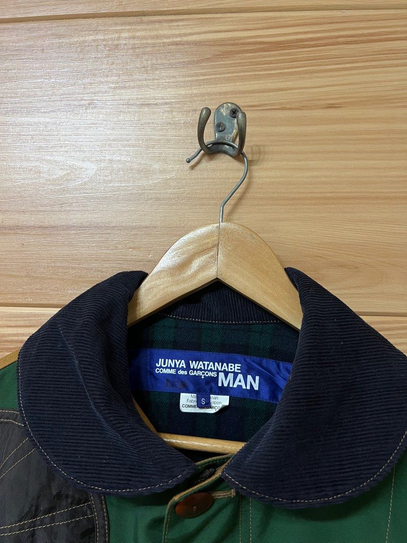 Junya Watanabe x Comme des Garcons Coverall Elbow Patch Jacket, Men's ...