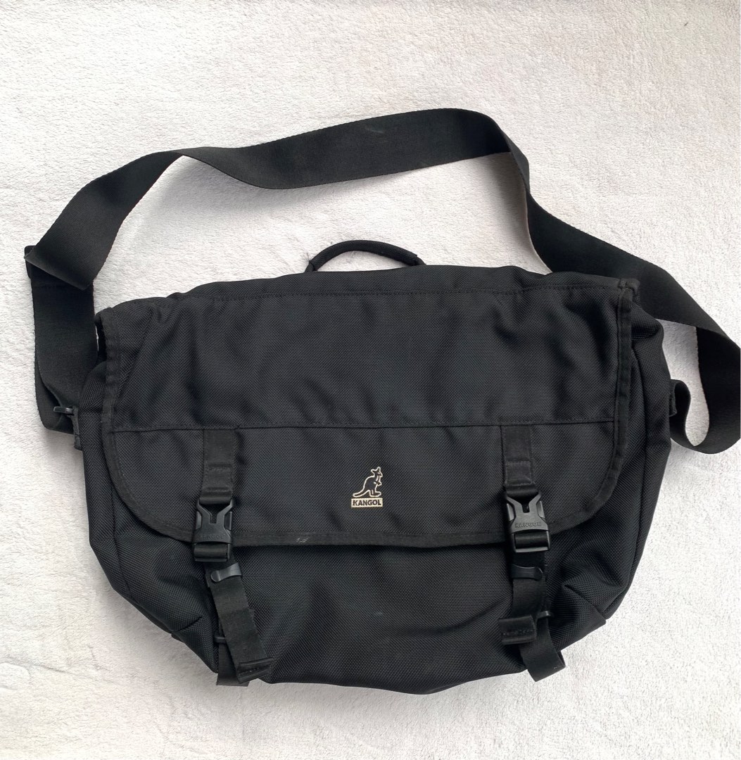 Kangol messenger bag, Men's Fashion, Bags, Sling Bags on Carousell