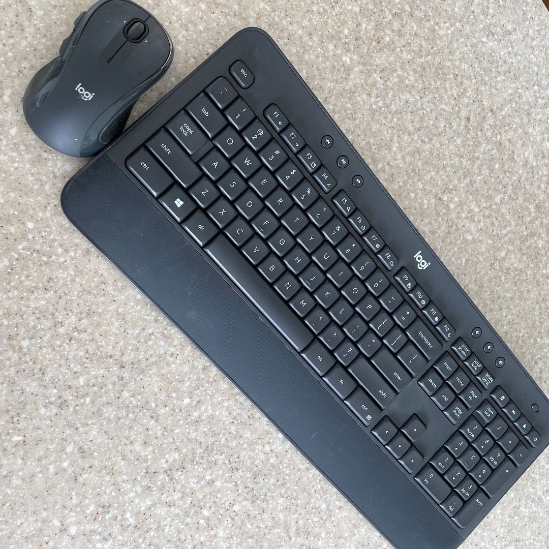 Keyboard MK545 and mouse, Computers & Tech, Parts & Accessories, Computer Keyboard on Carousell