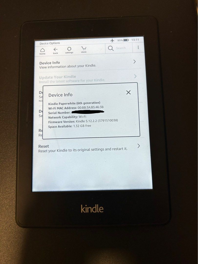 Kindle Paperwhite 6th gen, Mobile Phones & Gadgets, E-Readers on Carousell