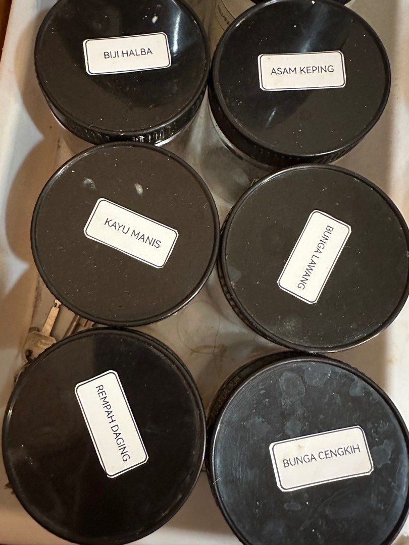 LABEL BARANG DAPUR SEKALI BEKAS 600ml, Furniture & Home Living ...