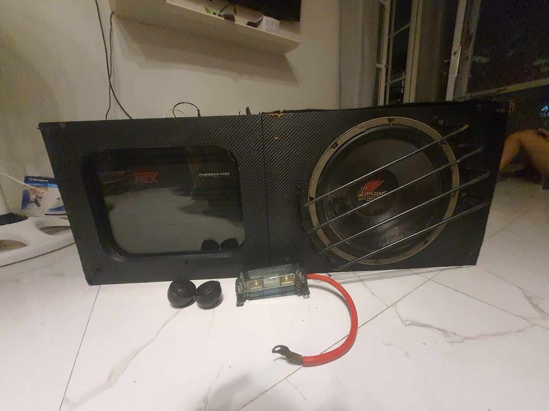 Lanzar car speaker system, Audio, Soundbars, Speakers & Amplifiers on ...