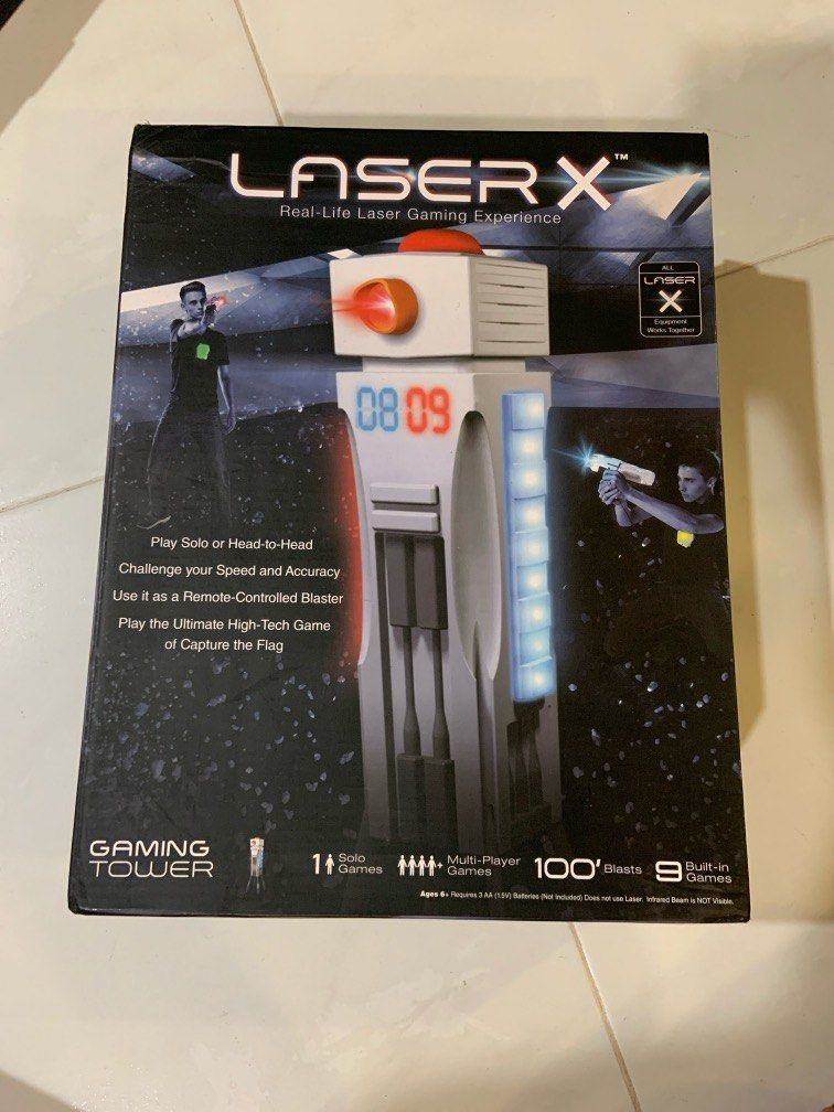 LaserX Double Blasters and Gaming Tower, Hobbies & Toys, Toys & Games ...
