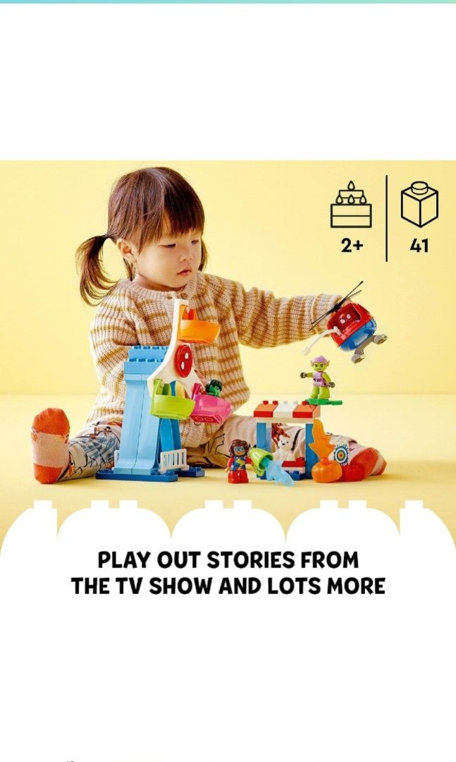 LEGO Duplo 10963 Marvel Spider-Man & Friends: Funfair Adventure (41 ...