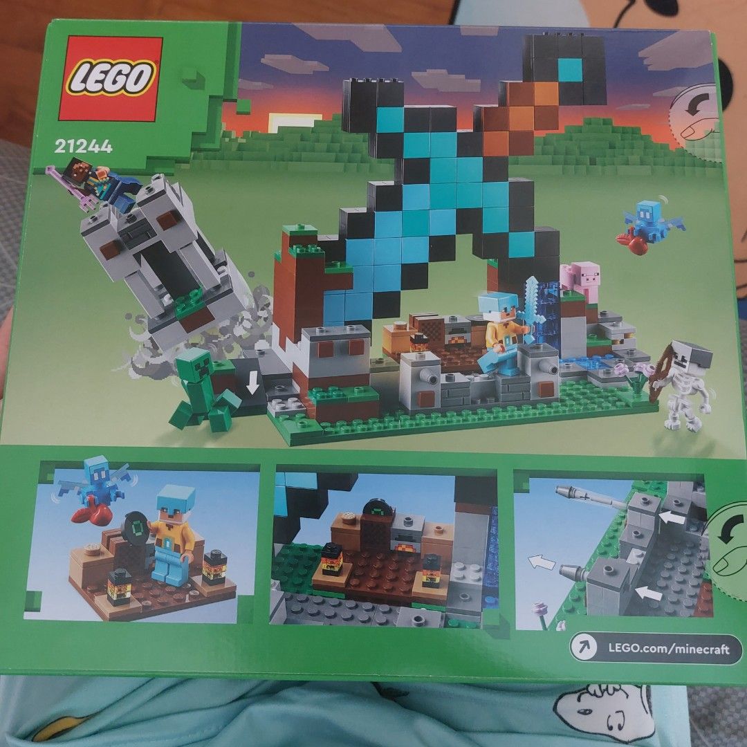 Lego minecraft the sword outpost 21244, Hobbies & Toys, Toys & Games on ...