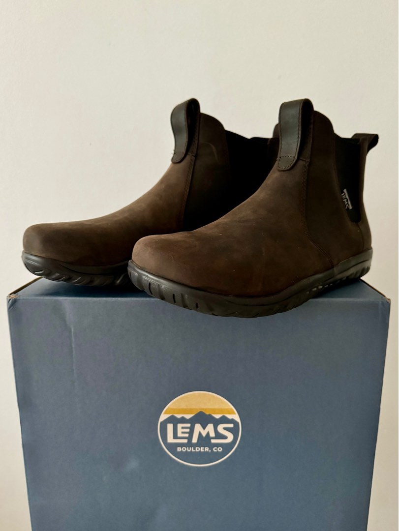 Lems Men's Chelsea Boot Waterproof (Expresso Colour), Luxury, Sneakers ...