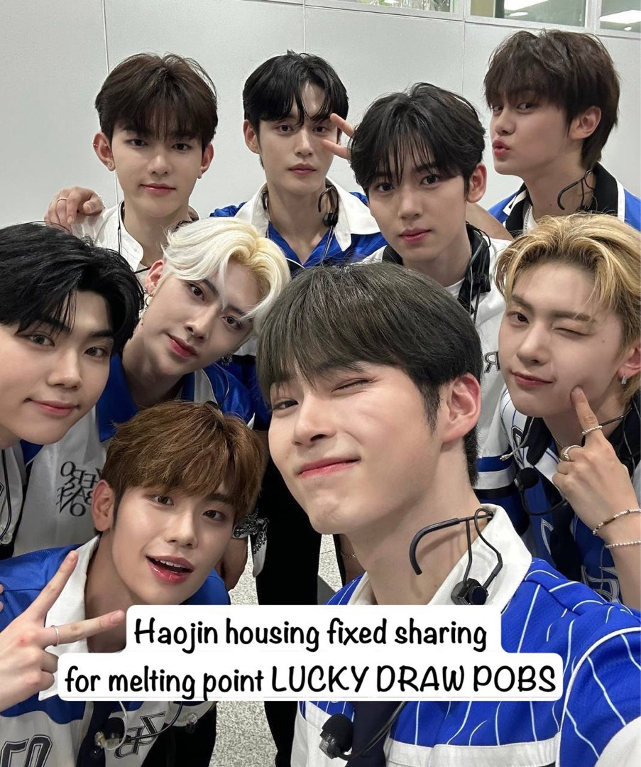 LFB zb1 zerobaseone fixed sharing for melting point lucky draw pcs ...