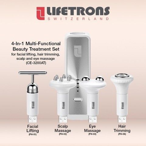 Lifetron 4-in-1 Beauty Treatment Tool, Beauty & Personal Care, Face ...