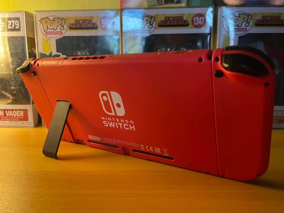 Limited Edition Nintendo Switch V2 (Mario), Video Gaming, Video Game ...