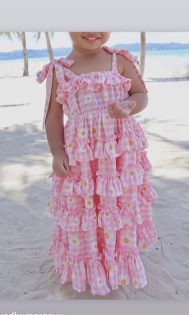 Little and Miss Maxi Dress, Babies & Kids, Babies & Kids Fashion on ...
