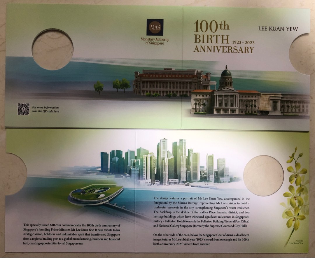 LKY 100th birth anniversary, Hobbies & Toys, Memorabilia & Collectibles ...
