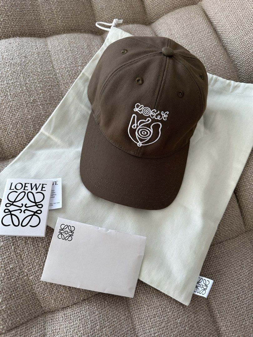 Loewe Green Cap, Men's Fashion, Watches & Accessories, Caps & Hats on ...