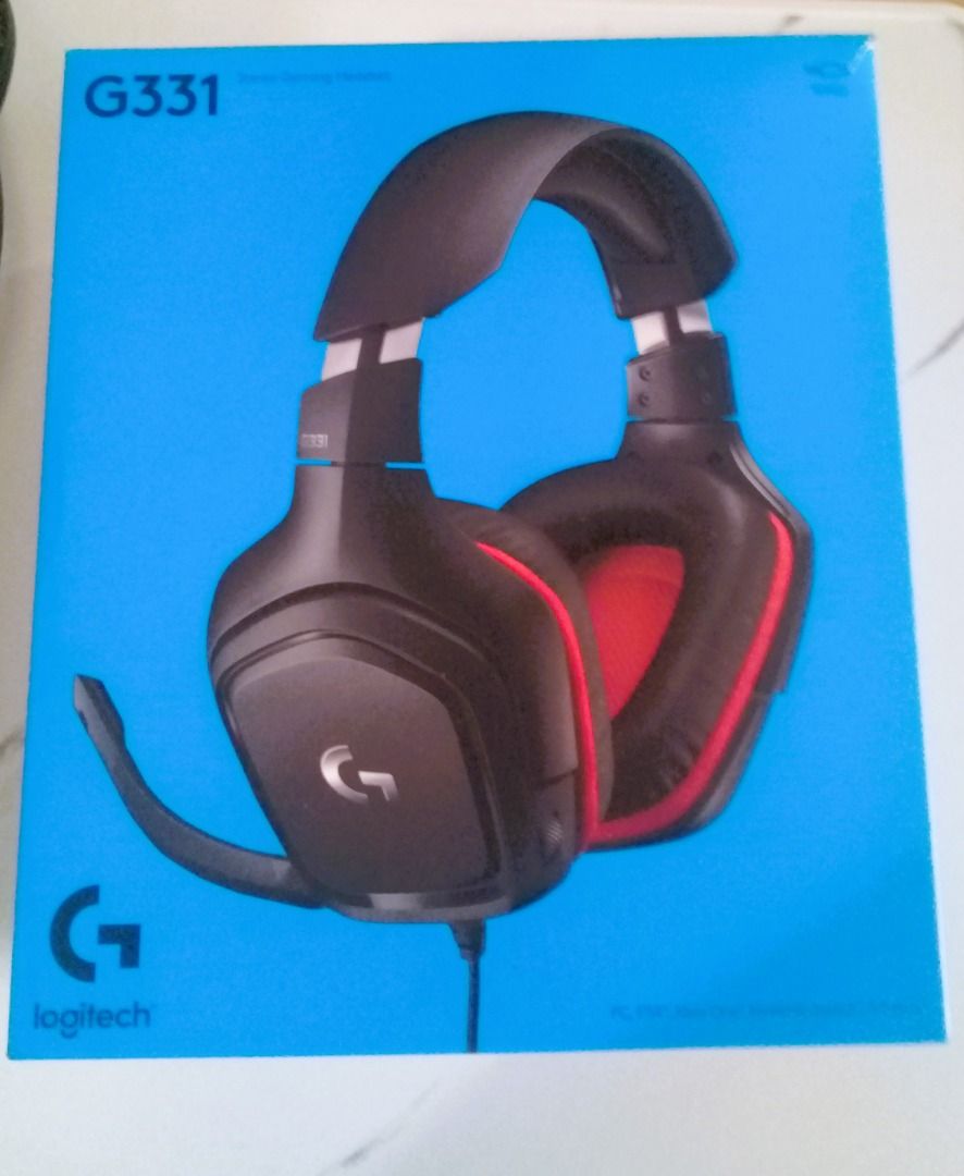 Logitech G331 Multi-Platform Stereo Gaming Headset, Audio, Headphones ...