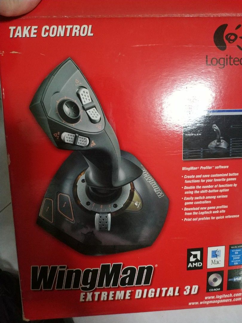 Logitech wingman, Video Gaming, Gaming Accessories, Controllers on ...