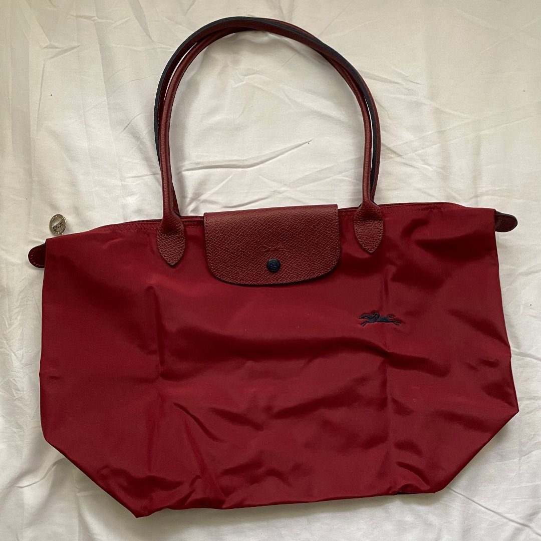 Longchamp Le Pliage “Shopping” Modele Depose Red Large Foldable ...