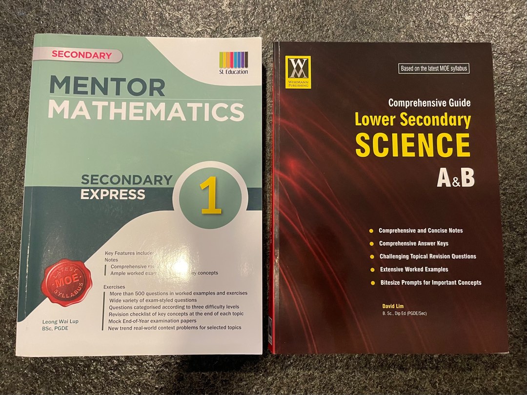 Lower Secondary Math and Science Assessment Books, Hobbies & Toys ...