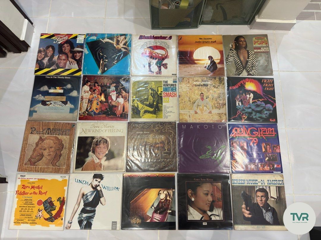[LP] Assorted 2nd Hand 70-80s Vinyl, Hobbies & Toys, Music & Media ...