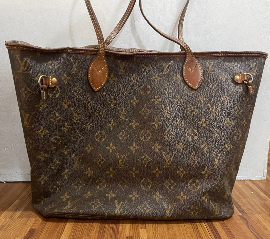 LV neverfull, Luxury, Bags & Wallets on Carousell