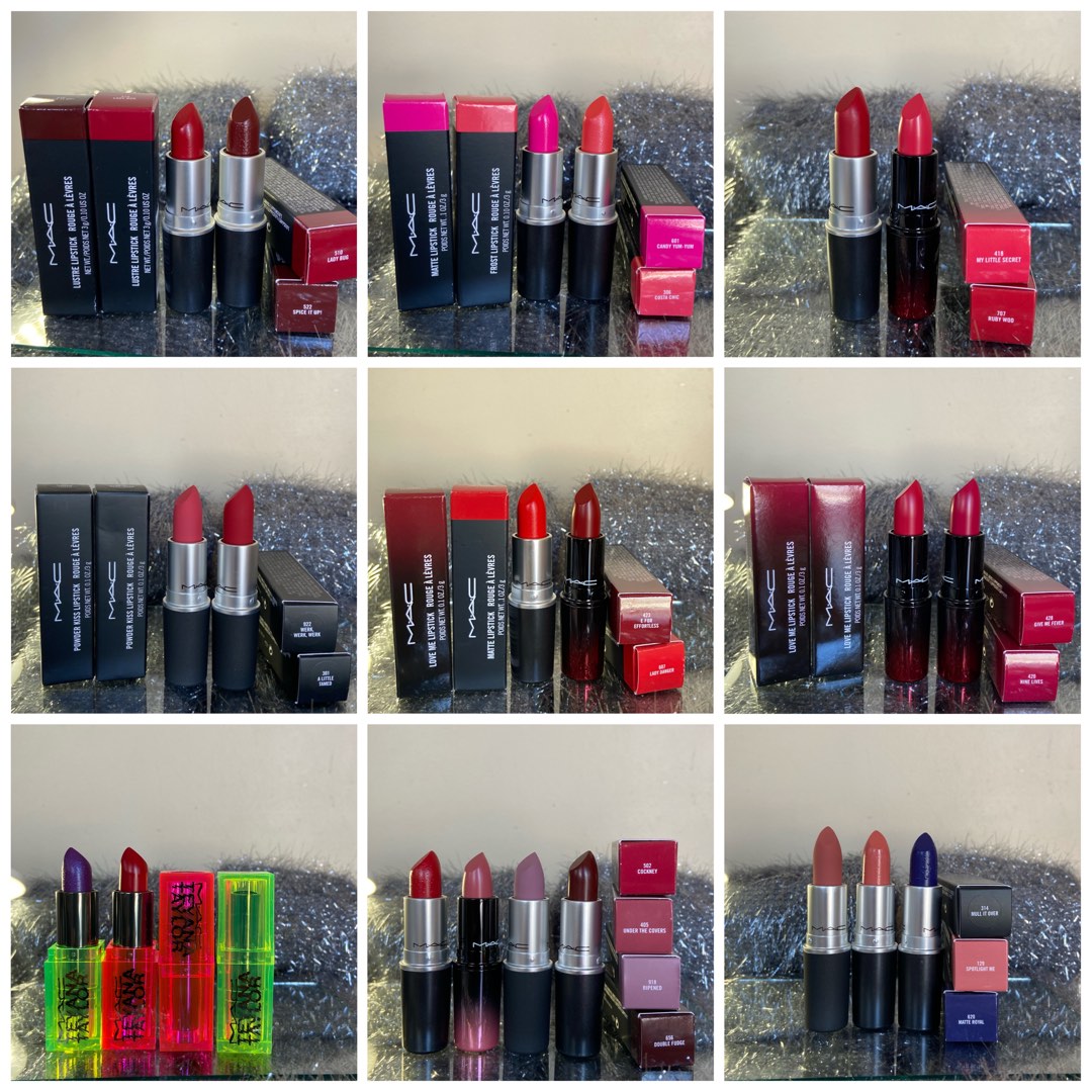 MAC Bullet Lipsticks, Beauty & Personal Care, Face, Makeup on Carousell