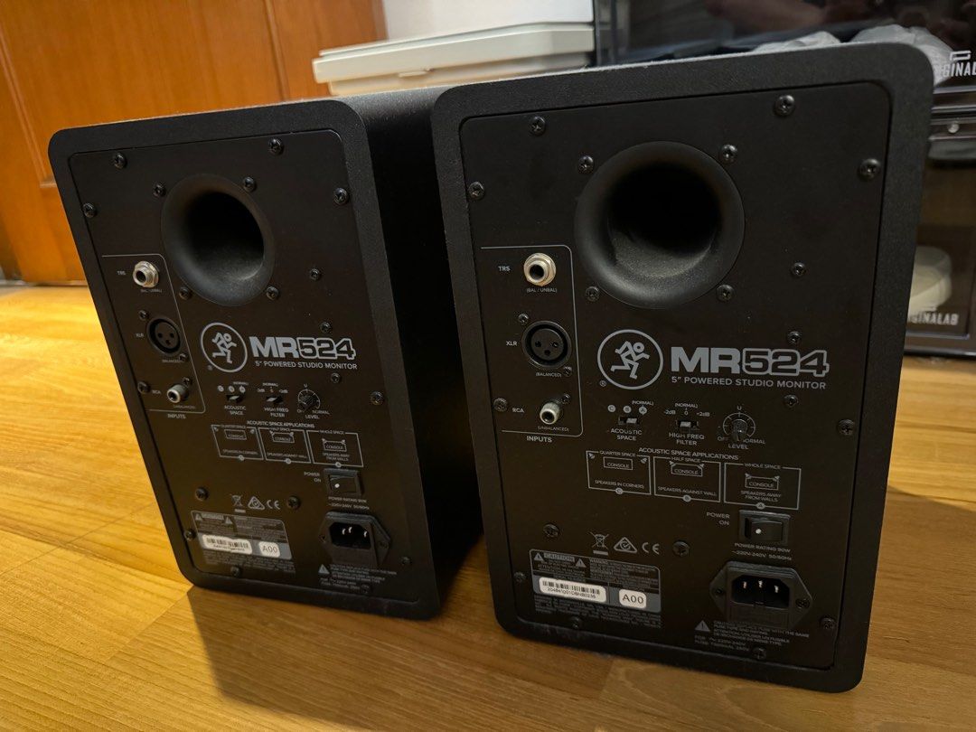 Mackie MR524 Powered Studio Monitor, Audio, Soundbars, Speakers ...