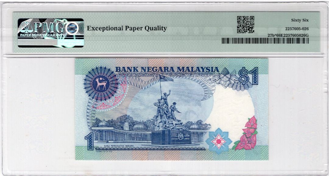 Malaysia 5th & 6th Series RM1 Replacement Banknotes, Hobbies & Toys ...