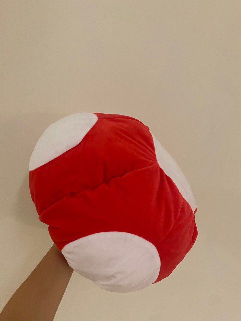 Mario Mushroom Toad Hat, Hobbies & Toys, Toys & Games on Carousell