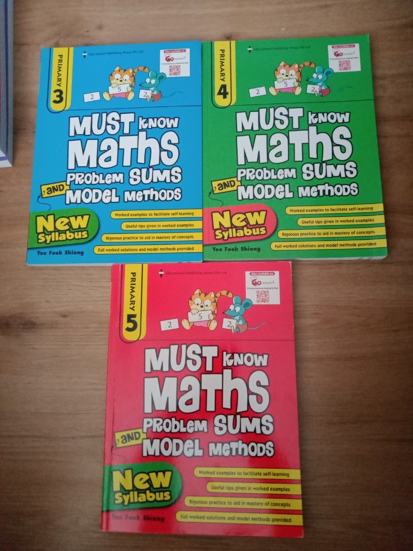 Math / P3,4&5 problem sums & model methods by EPH, Hobbies & Toys ...
