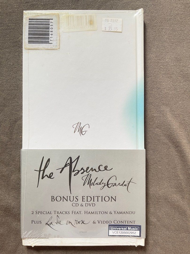 MELODY GARDOT - the absence ( CD+DVD Brand new and unopened ), Hobbies ...