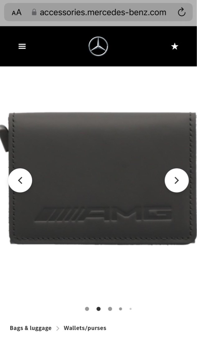 Mercedes Benz AMG card holder wallet, Men's Fashion, Watches ...