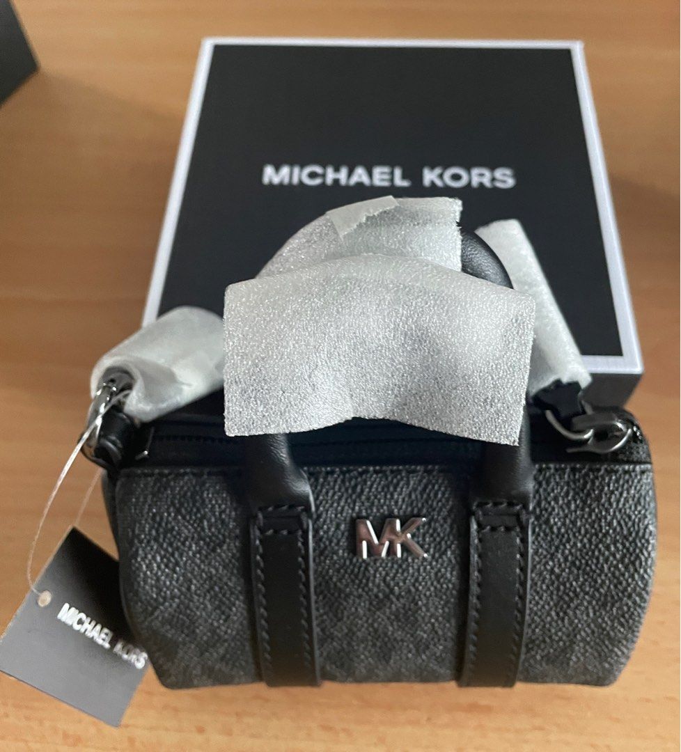 Michael Kors Micro Duffle Keychain Bag, Luxury, Accessories on Carousell